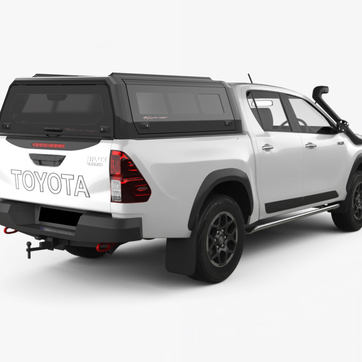 Hilux 2015+ Dual Cab Xtreme | CapRax Aluminium Canopy – The Bush Company