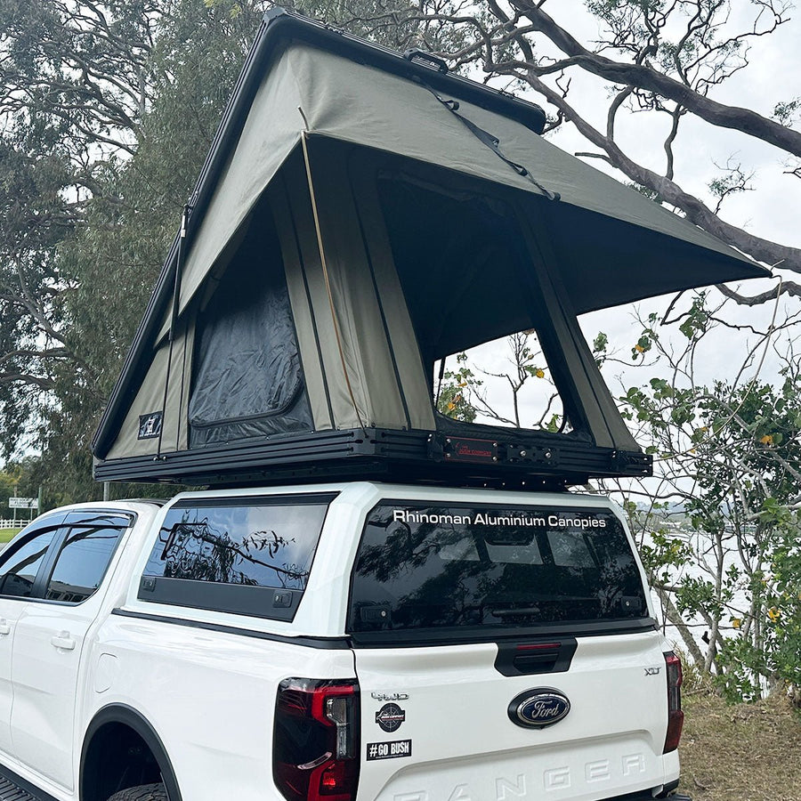 LX27 Clamshell Rooftop Tent – Aluminium 4WD Tent | Bush Company – The ...